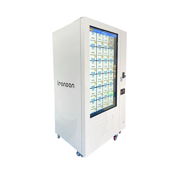 E-cigarette vending machine with large touch screen in club
